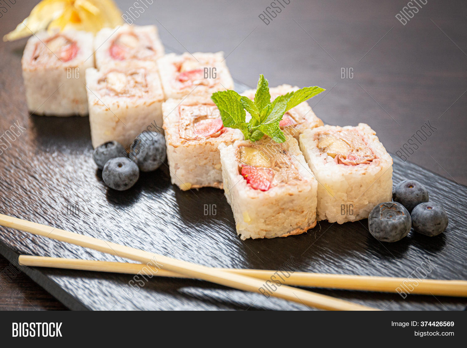 Sweet Sushi Rolls, Image & Photo (Free Trial) | Bigstock