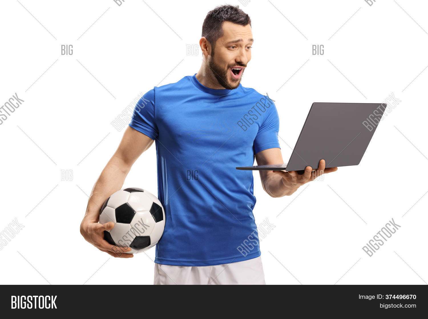 Excited Soccer Player Image & Photo (Free Trial) | Bigstock
