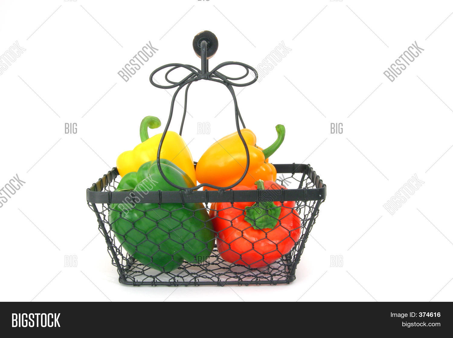 Peppers Basket Image & Photo (Free Trial) | Bigstock