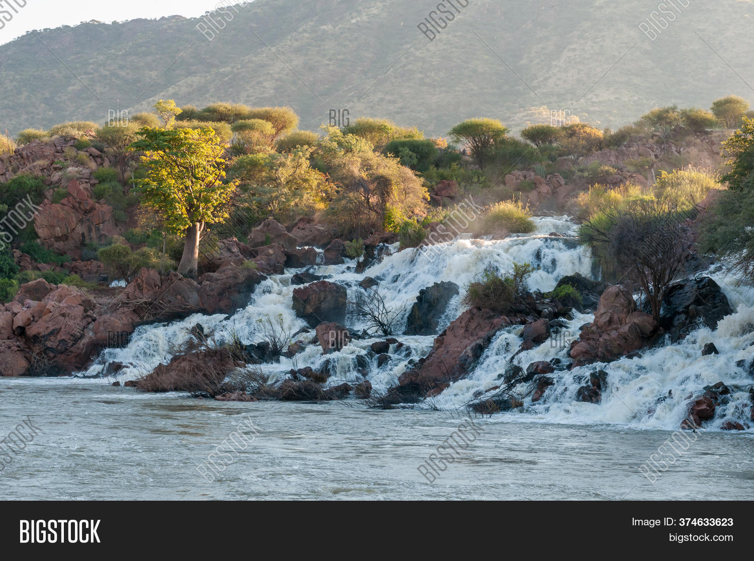 Part Epupa Waterfalls Image & Photo (Free Trial) | Bigstock