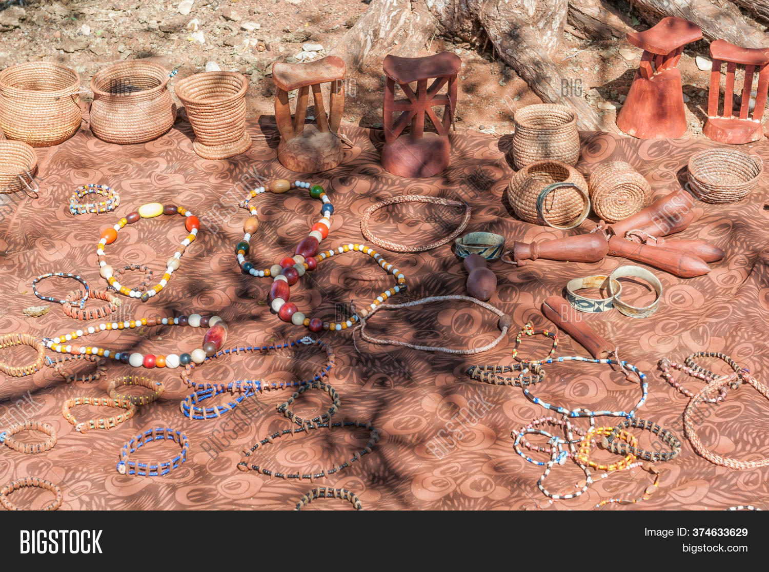 Himba Arts Crafs Sale Image & Photo (Free Trial) | Bigstock