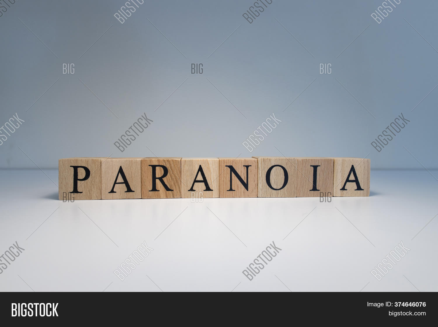 Text Paranoia Wooden Image & Photo (Free Trial) | Bigstock