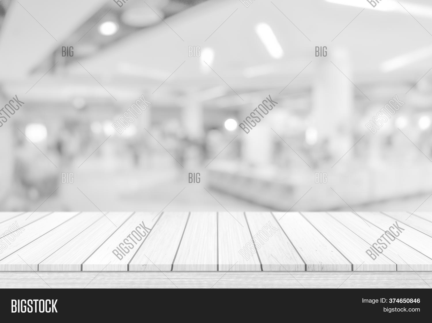 Empty White Table Top Image & Photo (Free Trial) | Bigstock