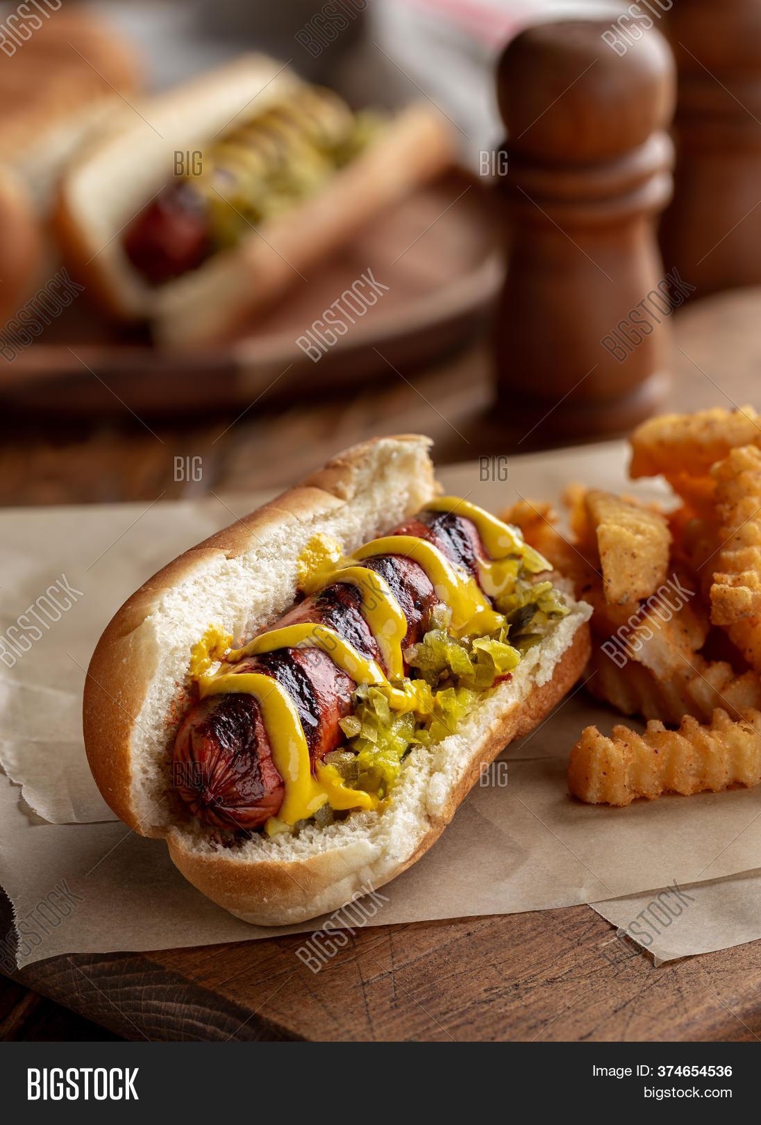 Grilled Hot Dog Image & Photo (Free Trial) | Bigstock