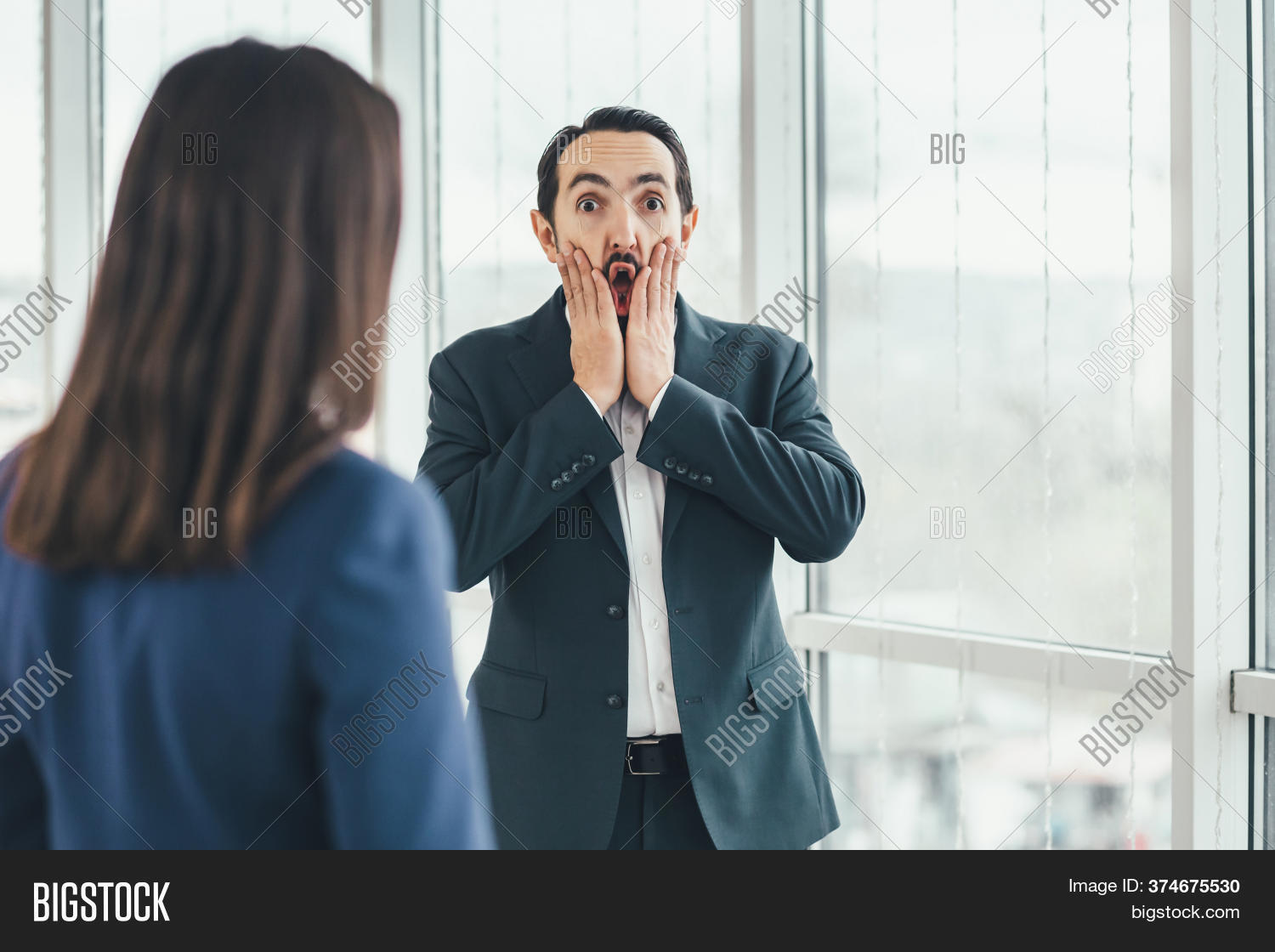 Man Looking Surprised Image & Photo (Free Trial) | Bigstock