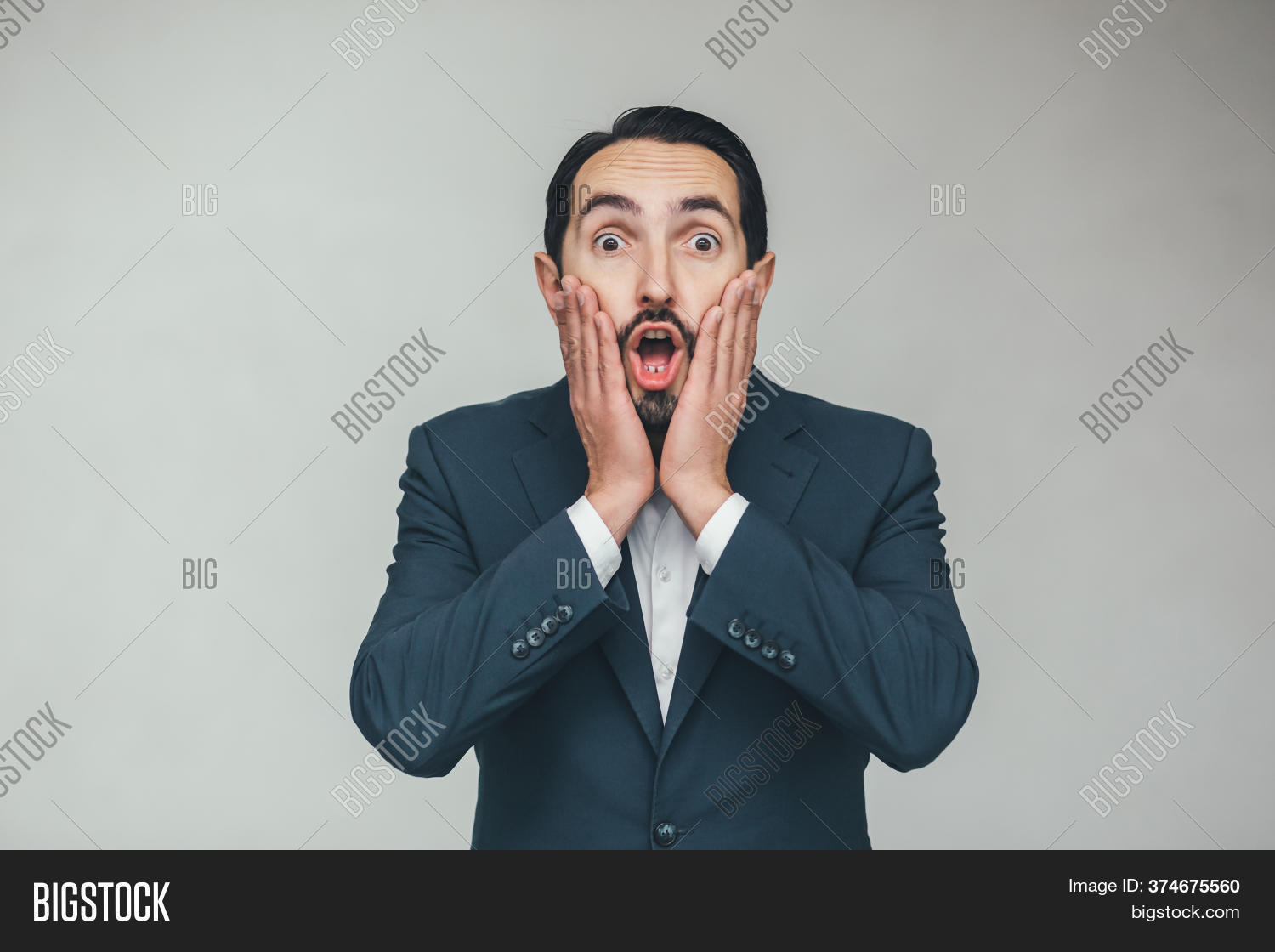 Man Looking Surprised Image & Photo (Free Trial) | Bigstock