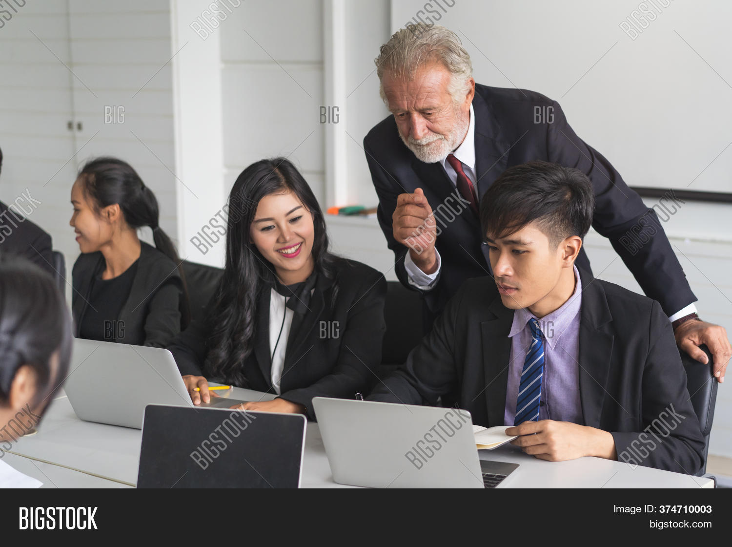 Boss Mentoring Intern Image & Photo (Free Trial) | Bigstock