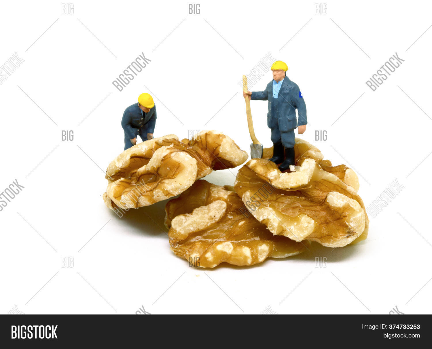 Miniature Workers On Image & Photo (Free Trial) | Bigstock