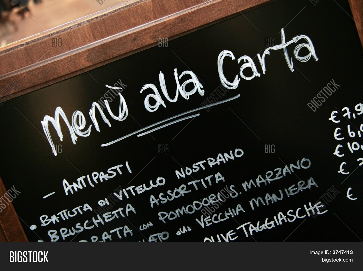 Handwritten Menu Image & Photo (Free Trial) | Bigstock