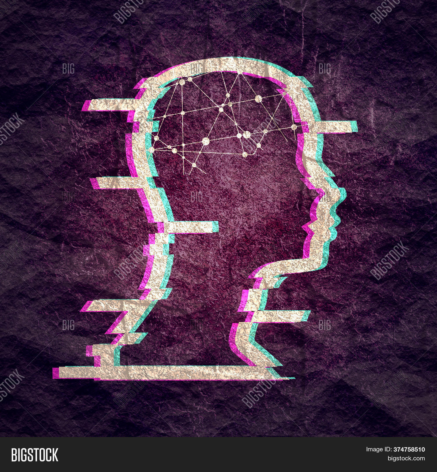 Glitched Human Image & Photo (Free Trial) | Bigstock