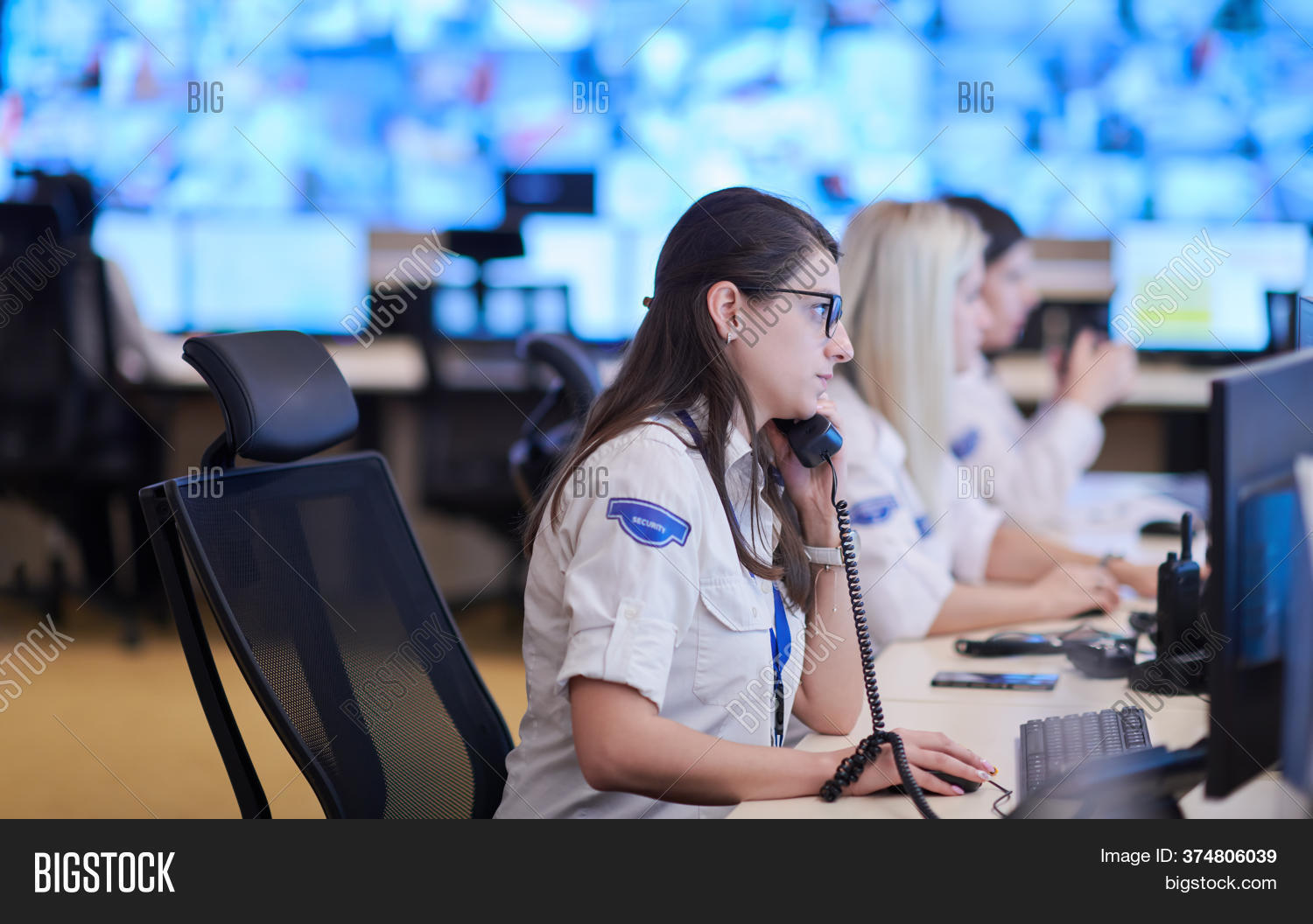 Female Security Guard Image & Photo (Free Trial) | Bigstock