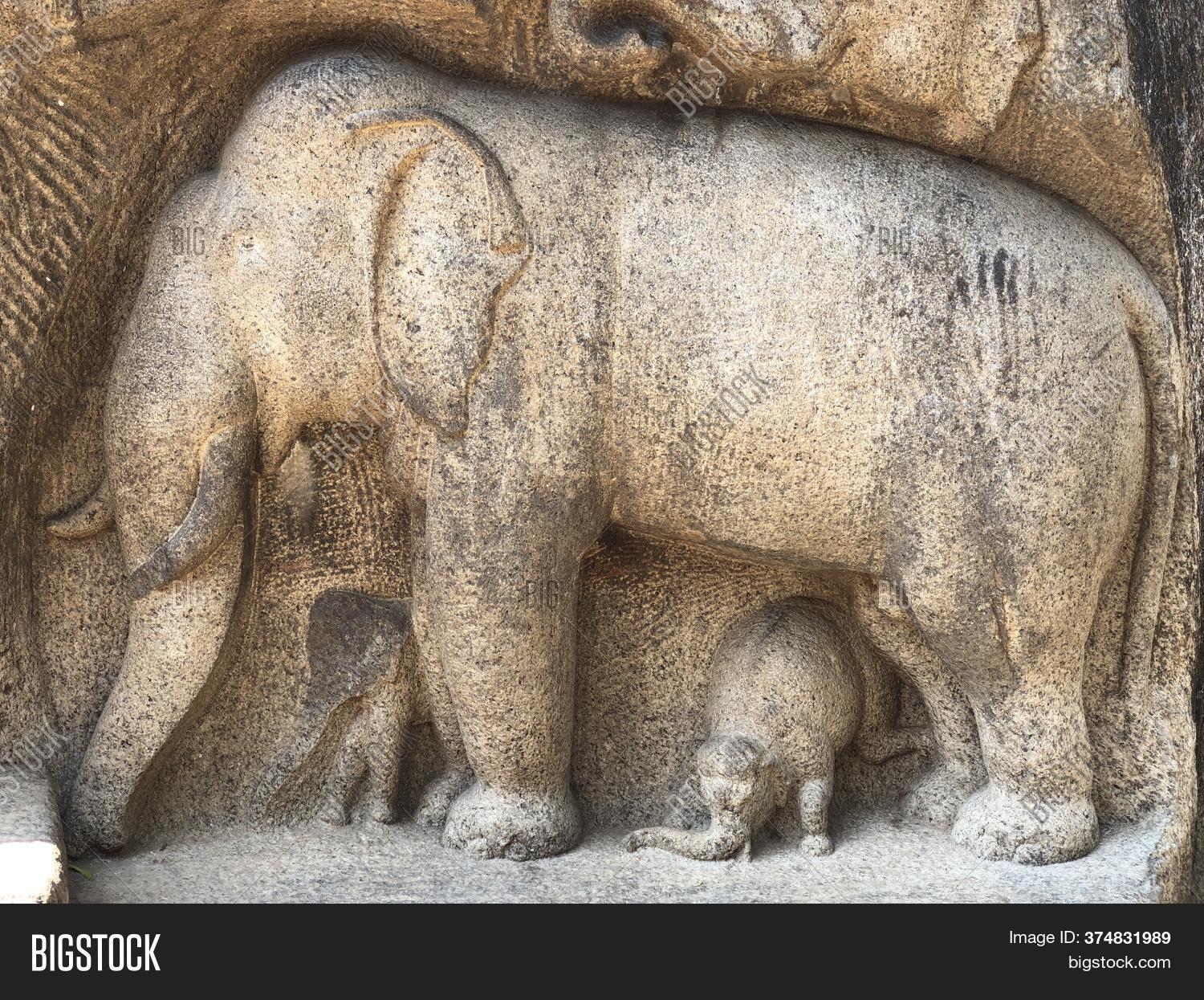 Bas Relief Rock Cut Image & Photo (Free Trial) | Bigstock