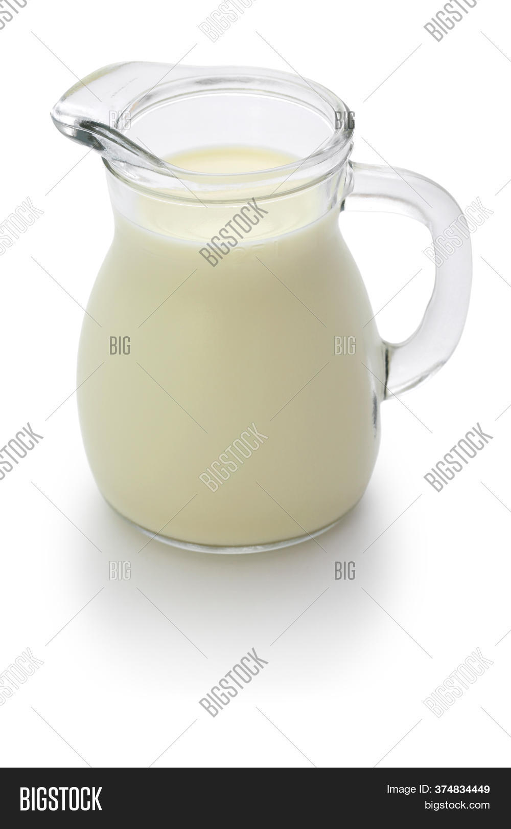 Buttermilk Isolated On Image & Photo (Free Trial) | Bigstock