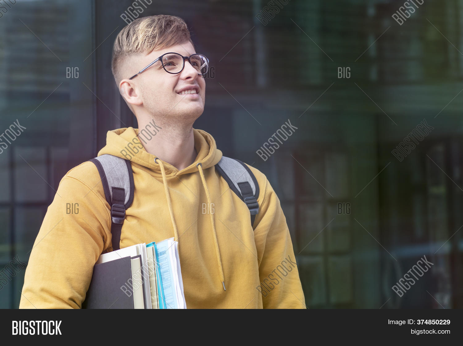 Happy Handsome College Image & Photo (Free Trial) | Bigstock
