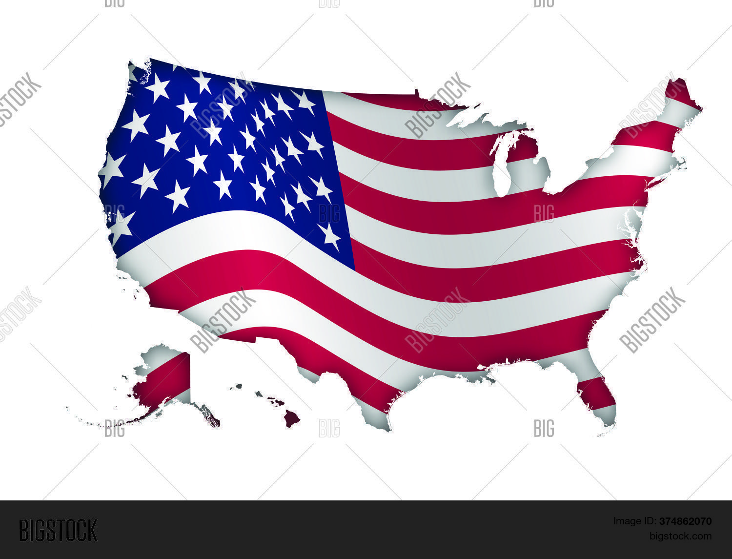 Borders United States Vector & Photo (Free Trial) | Bigstock