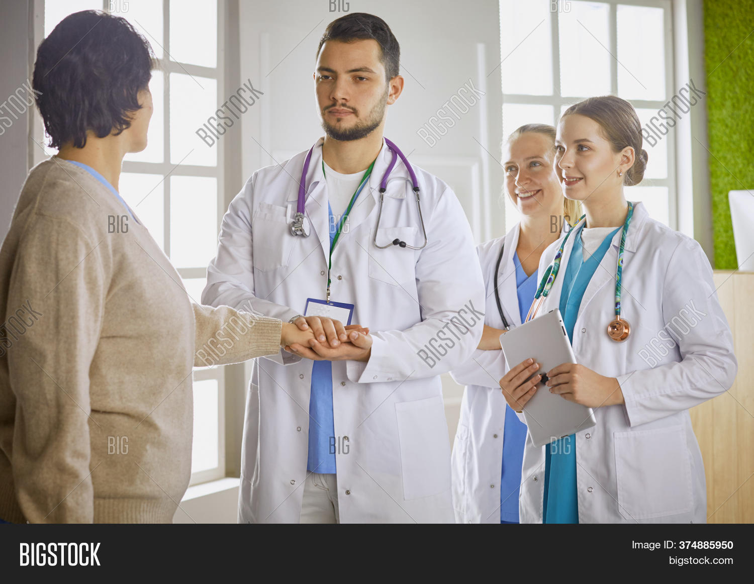 Patient Group Doctors Image & Photo (Free Trial) | Bigstock