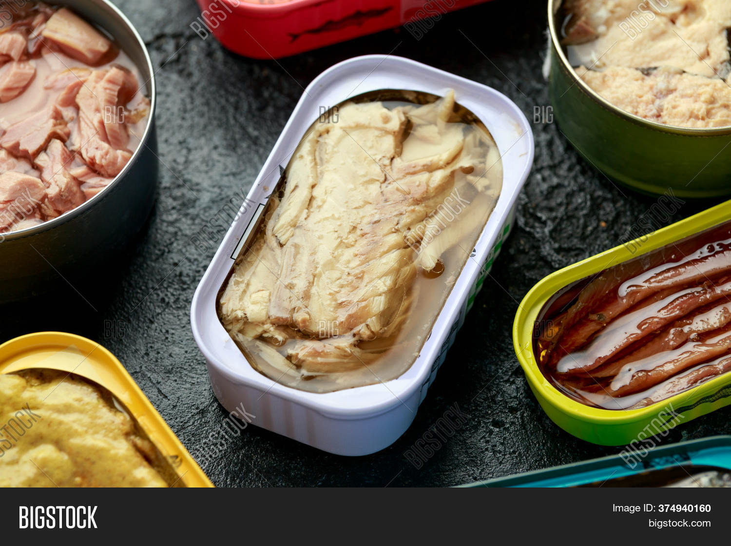 Canned Fish Different Image & Photo (Free Trial) | Bigstock