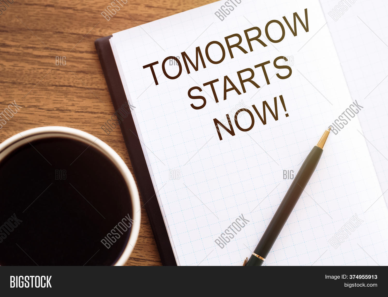 Tomorrow Starts Now Image & Photo (Free Trial) | Bigstock