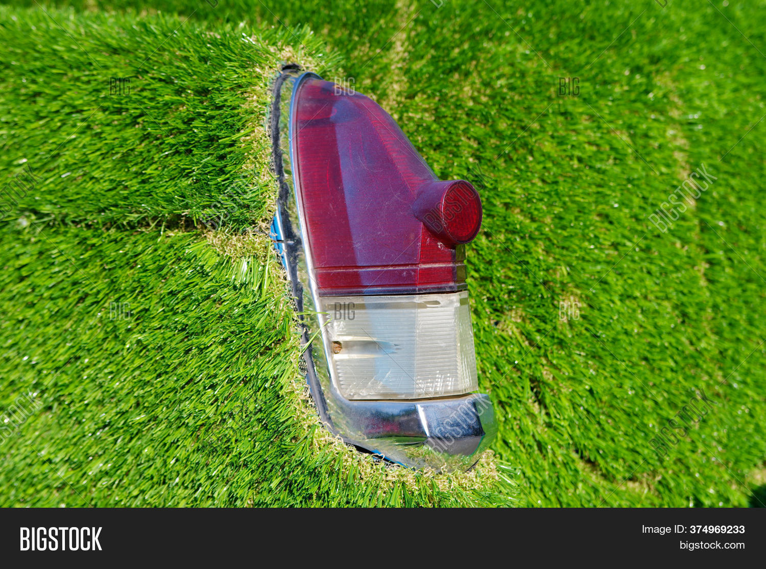 Old Car Rear Lights Image & Photo (Free Trial) | Bigstock