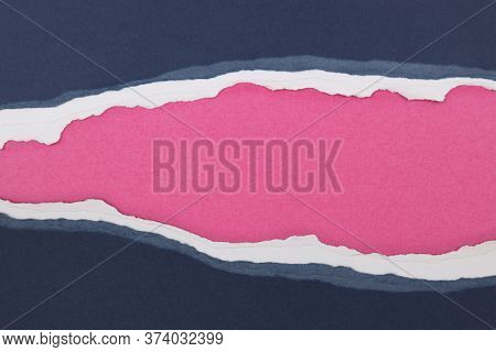 Ripped Paper On Pink Image & Photo (Free Trial) | Bigstock