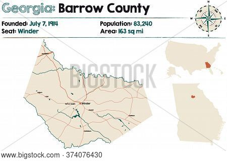 Large Detailed Map Vector & Photo (Free Trial) | Bigstock
