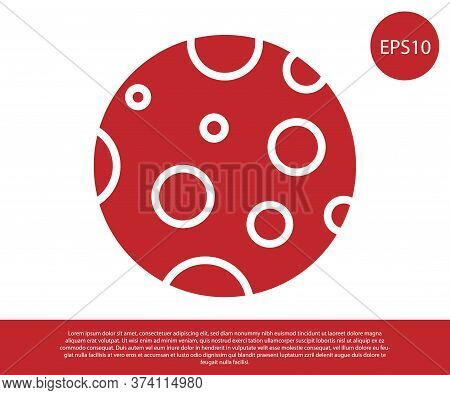 Red Moon Icon Vector & Photo (Free Trial) | Bigstock