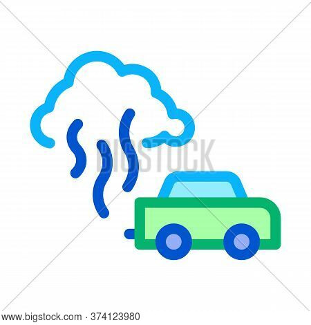 Car Smog Smoke Icon Vector & Photo (Free Trial) | Bigstock