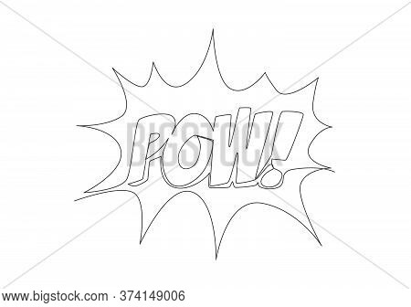 One Continuous Line Vector & Photo (Free Trial) | Bigstock