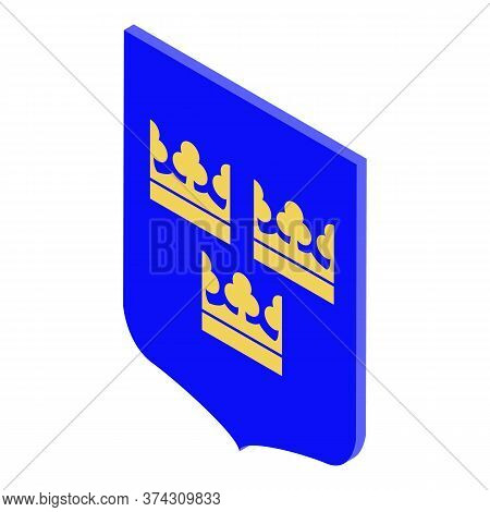 Swedish Emblem Icon. Vector & Photo (Free Trial) | Bigstock
