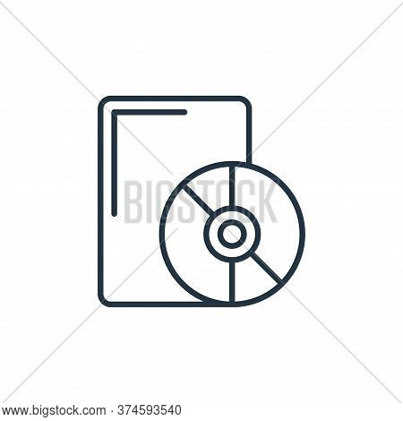 Dvd Icon Isolated On Vector & Photo (Free Trial) | Bigstock