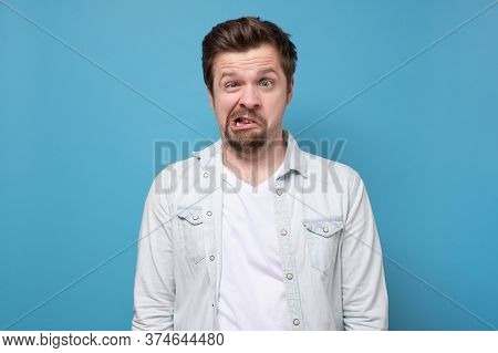 Crazy Looking Man Image & Photo (Free Trial) | Bigstock