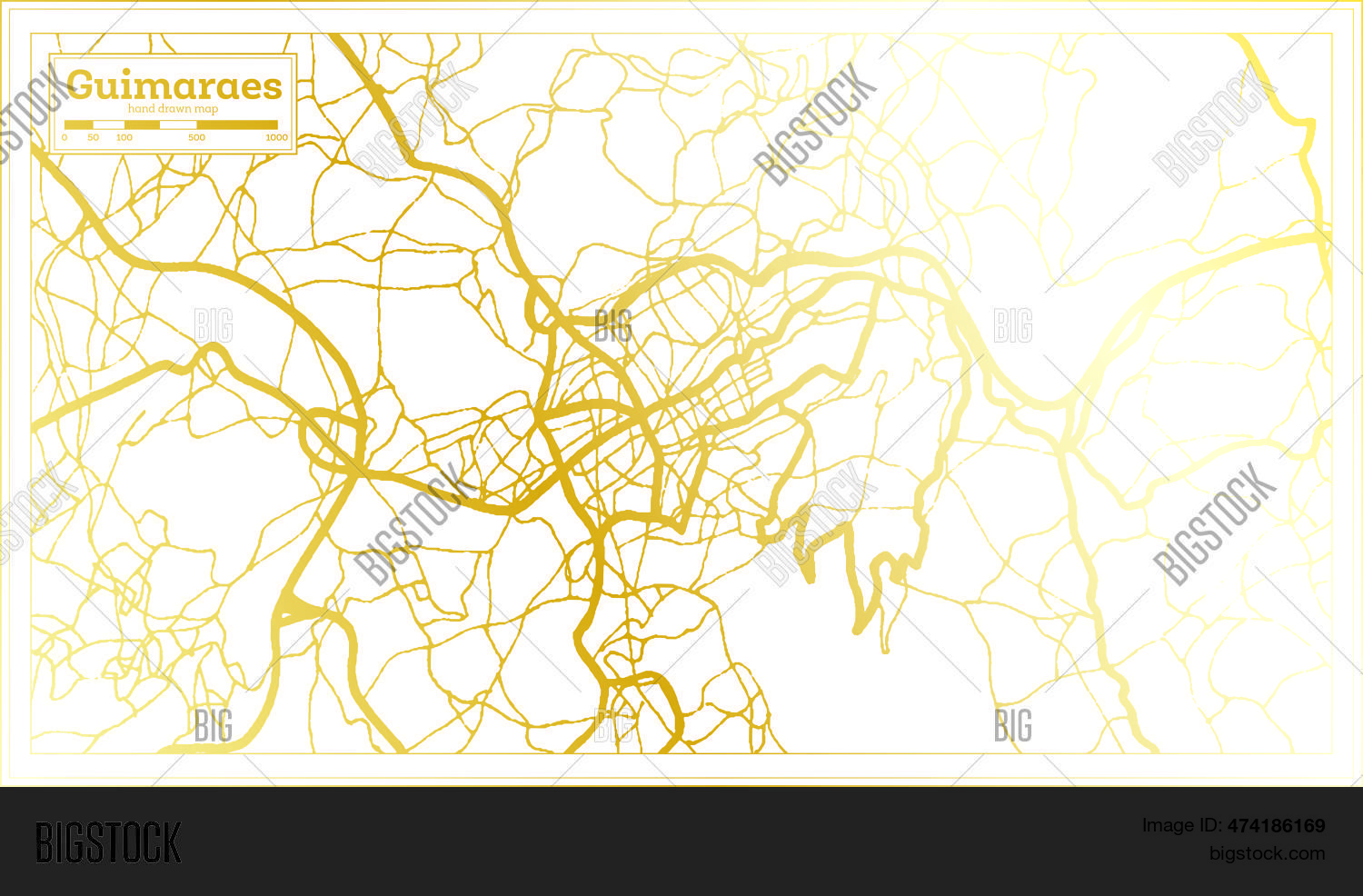 Guimaraes Portugal Vector & Photo (Free Trial) | Bigstock