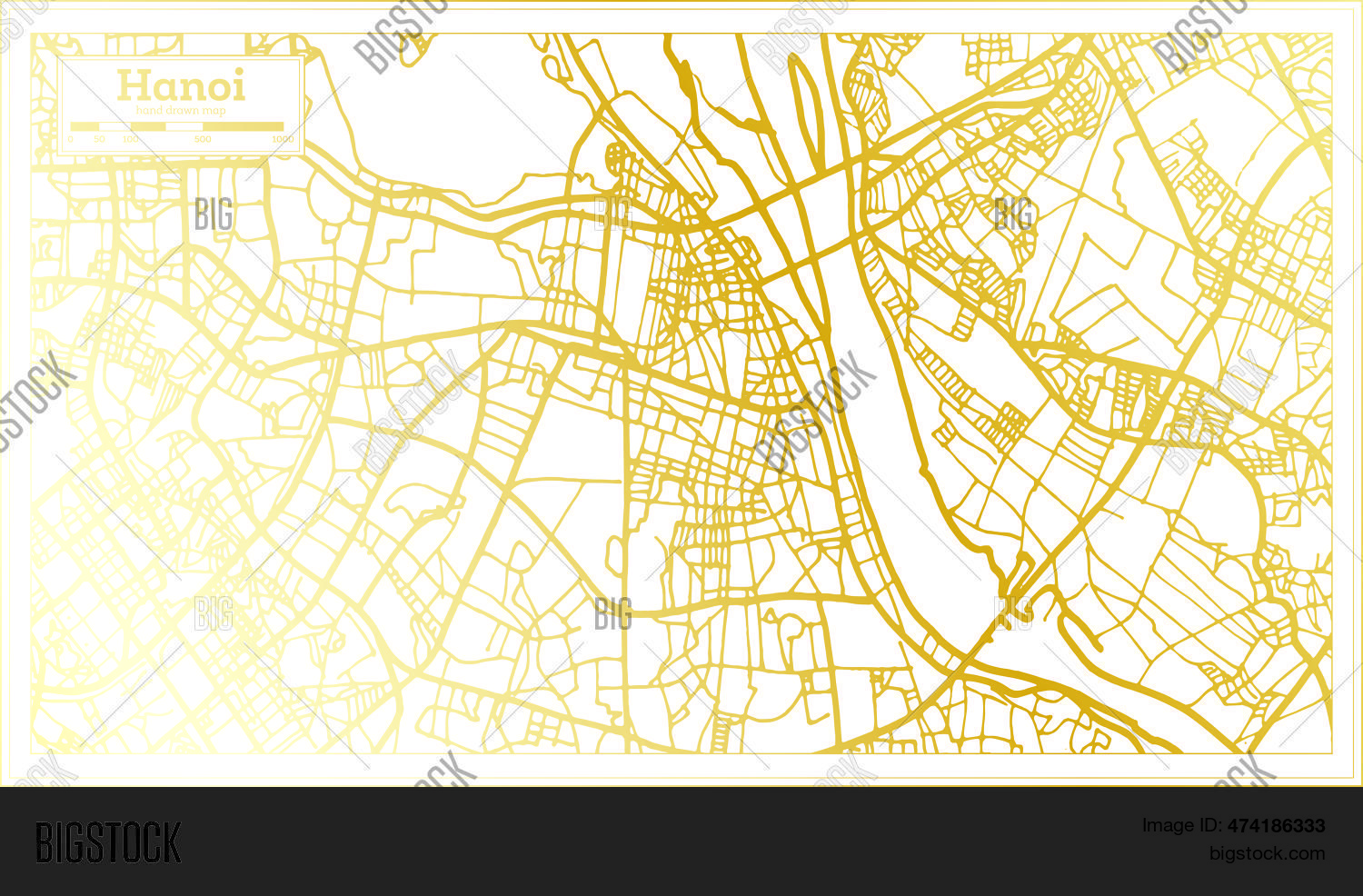 Hanoi Vietnam City Vector & Photo (Free Trial) | Bigstock