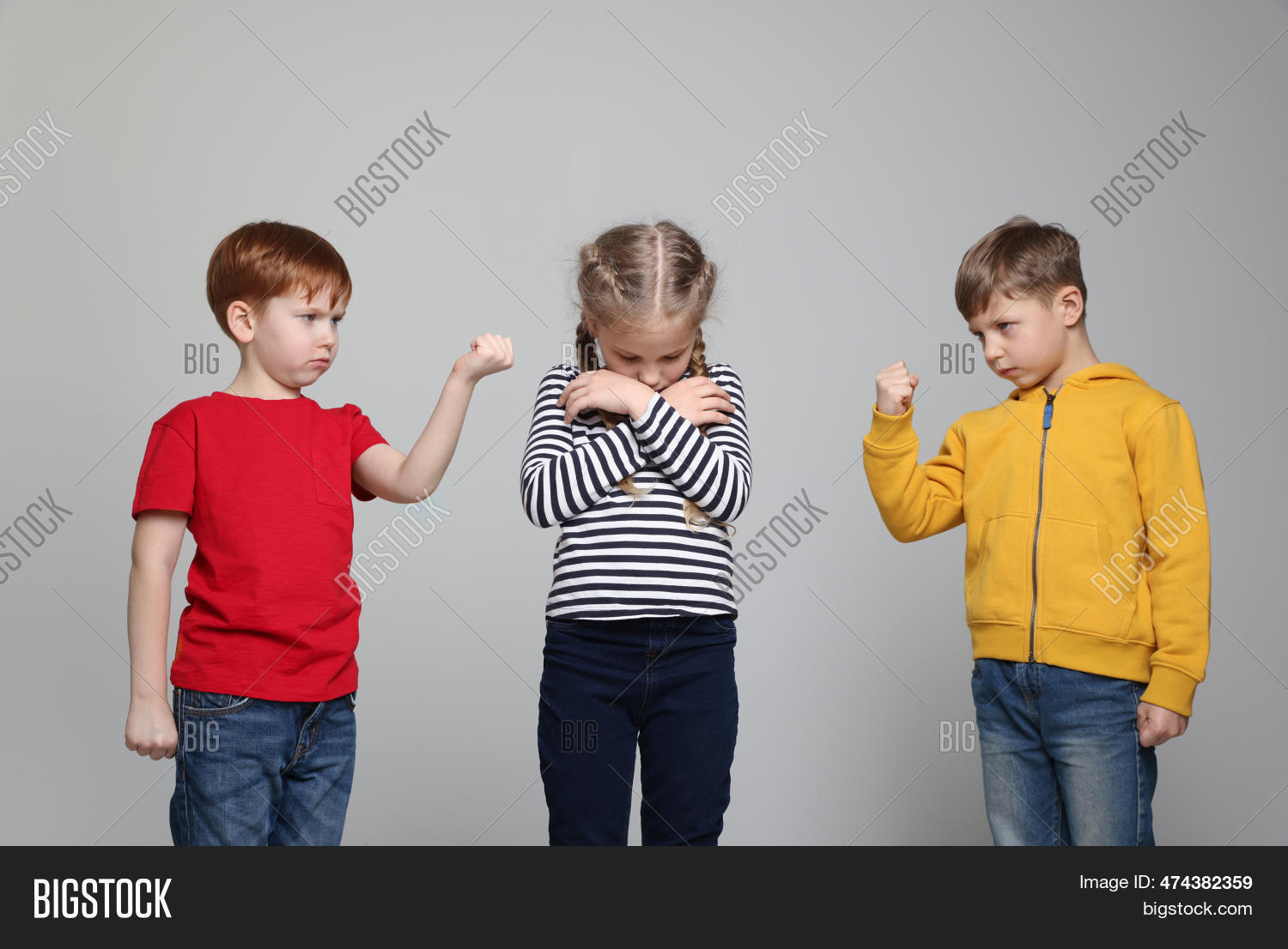 Boys Clenched Fists Image & Photo (Free Trial) | Bigstock