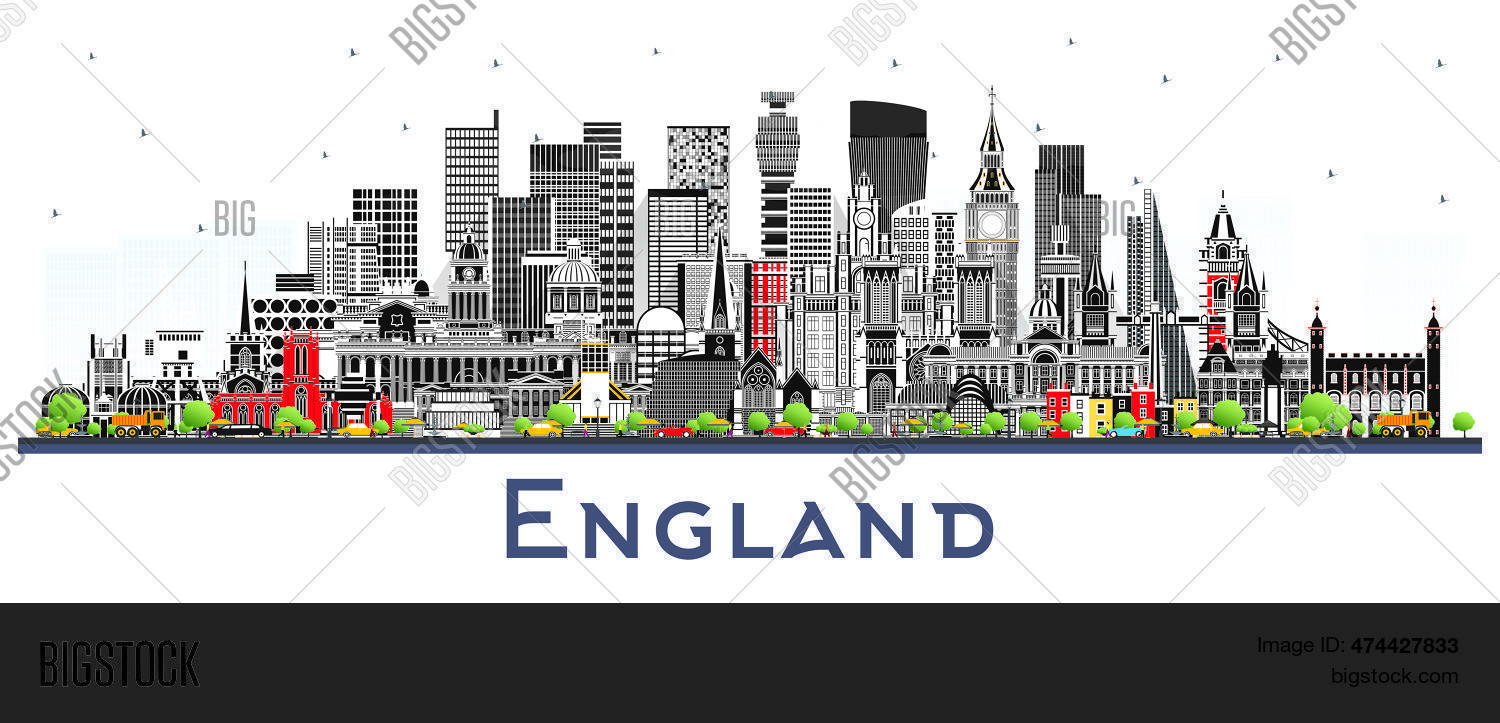 England City Skyline Vector & Photo (Free Trial) | Bigstock