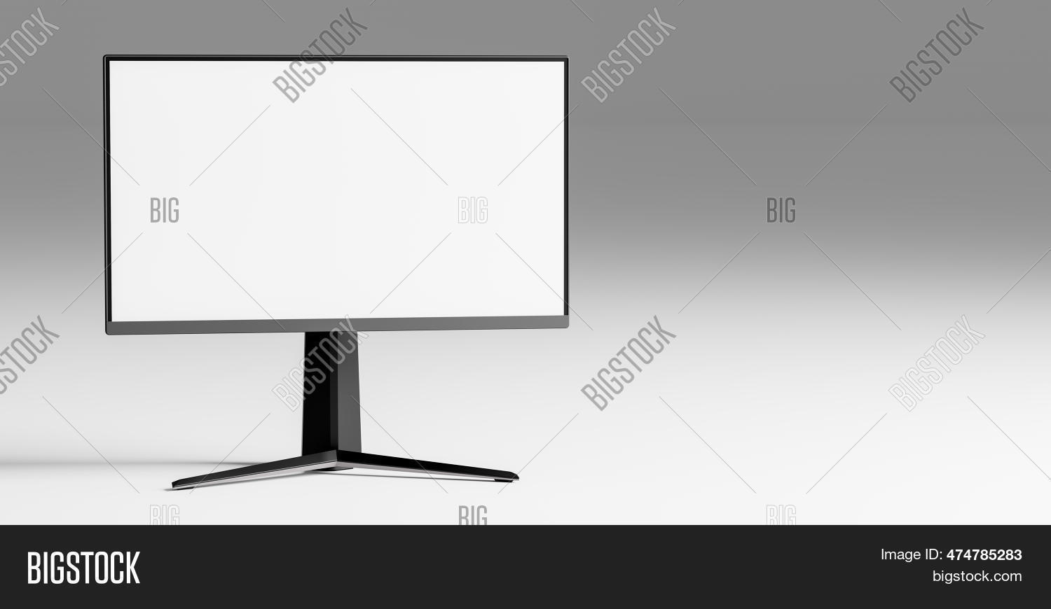 Mock Computer Monitor Image & Photo (Free Trial) | Bigstock