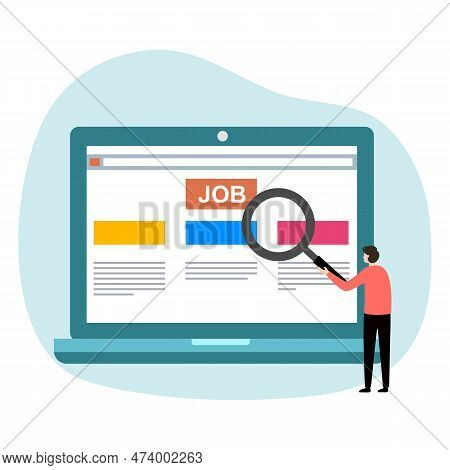 Job Search Images, Illustrations & Vectors (Free) - Bigstock
