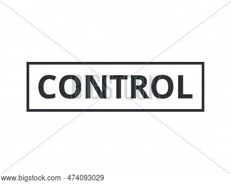 Isolated Control Vector & Photo (Free Trial) | Bigstock