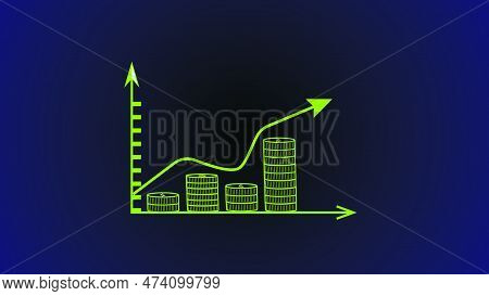 Business Graph Down Vector & Photo (Free Trial) | Bigstock