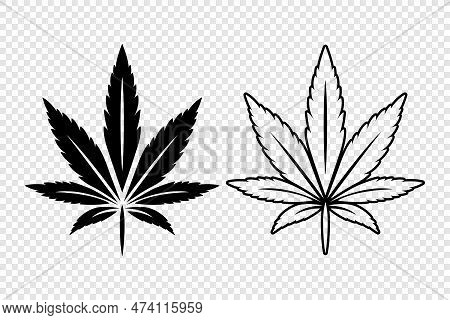 Pot Leaf Vector