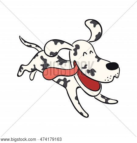 how to draw dog running