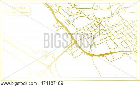 Juneau Usa City Map Vector & Photo (Free Trial) | Bigstock