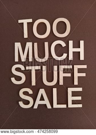 Much Stuff Sale Sign Image & Photo (Free Trial) | Bigstock