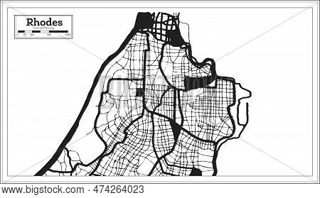 Rhodes Greece City Vector & Photo (Free Trial) | Bigstock