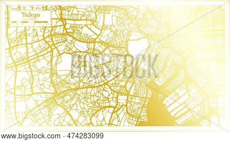 Tokyo Japan City Map Vector & Photo (Free Trial) | Bigstock