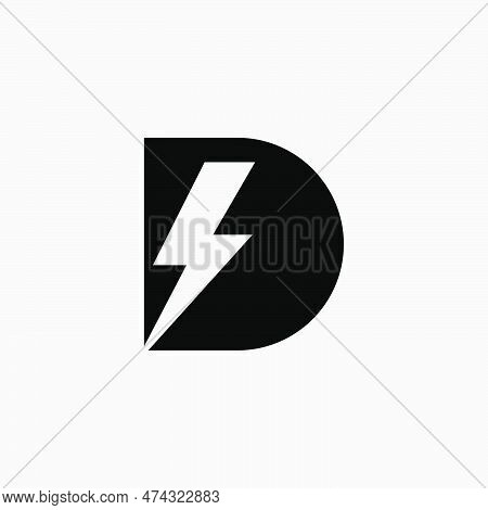 D Letter Logo Vector & Photo (Free Trial) | Bigstock