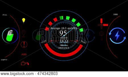 Digital Speed Meter Image & Photo (Free Trial) | Bigstock
