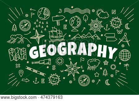 Geography Background Vector & Photo (Free Trial) | Bigstock