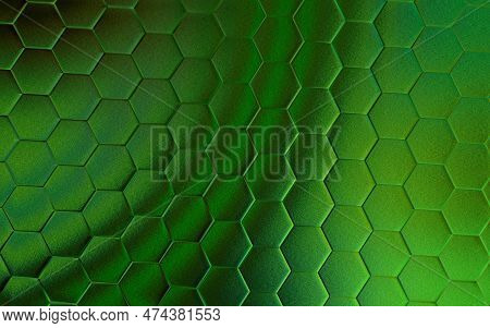Green 3d Honeycomb Image & Photo (Free Trial) | Bigstock