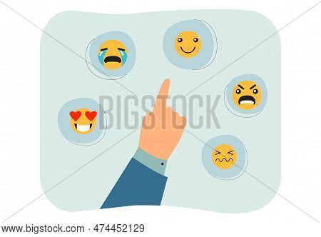 Hand Choosing vector en foto (gratis proefversie) | Bigstock